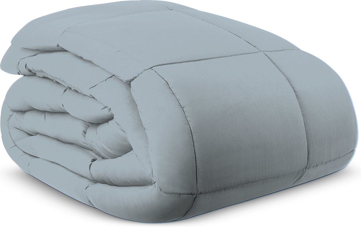 HappyBed | 160x220 - Serena blue - Wasbaar dekbed zonder overtrek ...