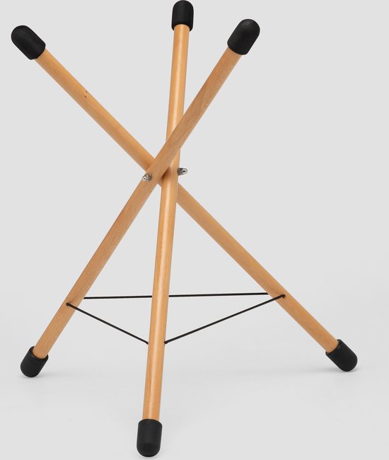 Handpan Standaard Driepoot - Rubberen doppen - Inclusief draagtas | bol