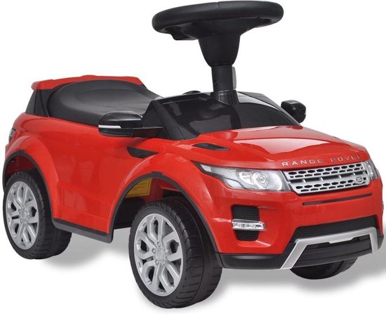 Loopauto Range Rover met Muziek Land Rover Rood - Loop auto Range Rover ...