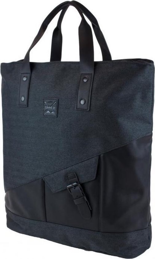 SINNER Dames Shopper Zwart | bol