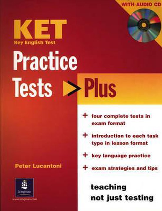 Practice Tests Plus Ket Students Book And Audio Cd Pack | 9781405822848 ...