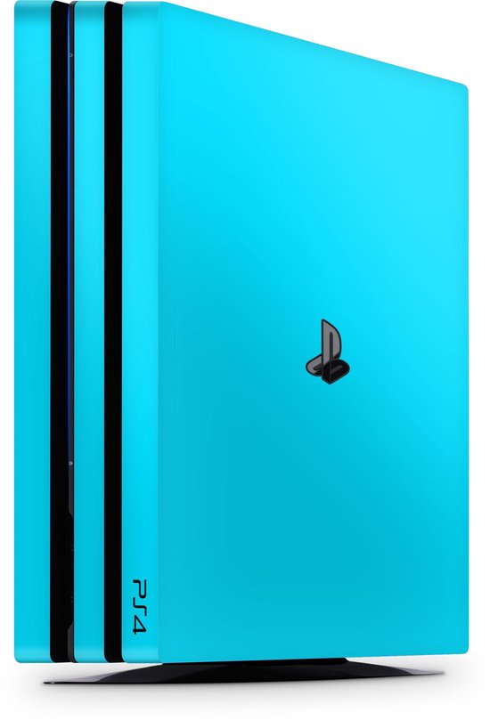 Playstation 4 Pro Console Skin LichtBlauw | bol.com