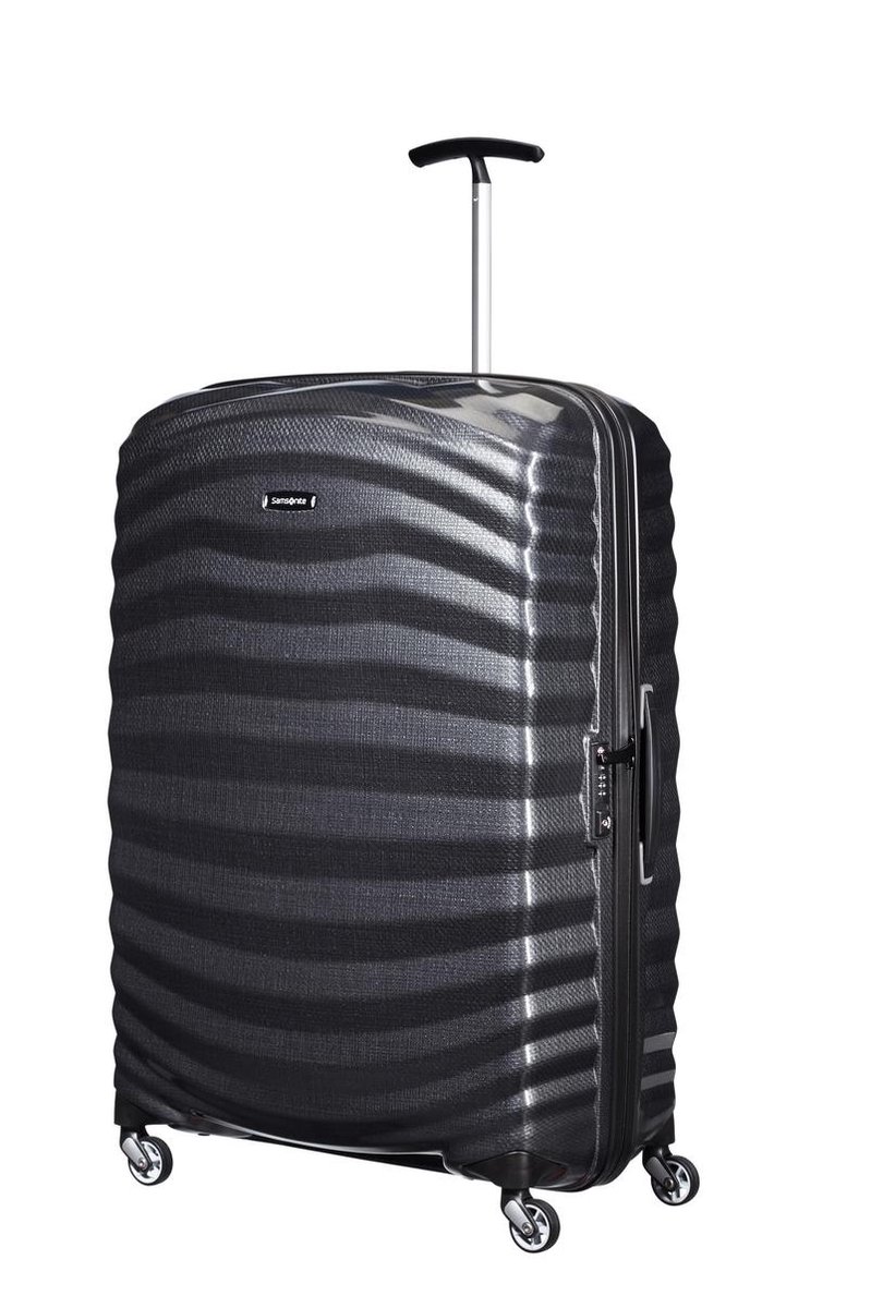 Samsonite Reiskoffer - Lite-Shock Spinner 81/30 (Large) Black | bol.com