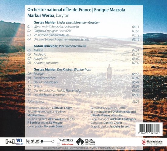 Lieder Eines Fahrenden Gesellen (CD), Mahler/Bruckner | CD (album) | Muziek | bol.com