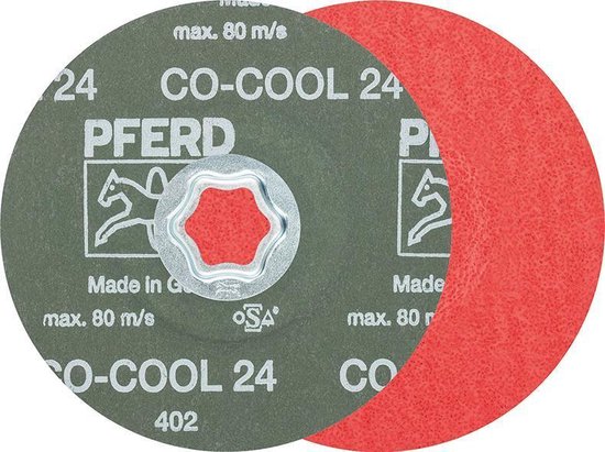 Fiberschijf CC-FS 125mm K120 Co-Cool Pferd | bol