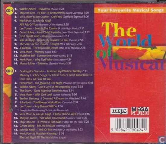 World Of Musical 2, various artists | Muziek | bol
