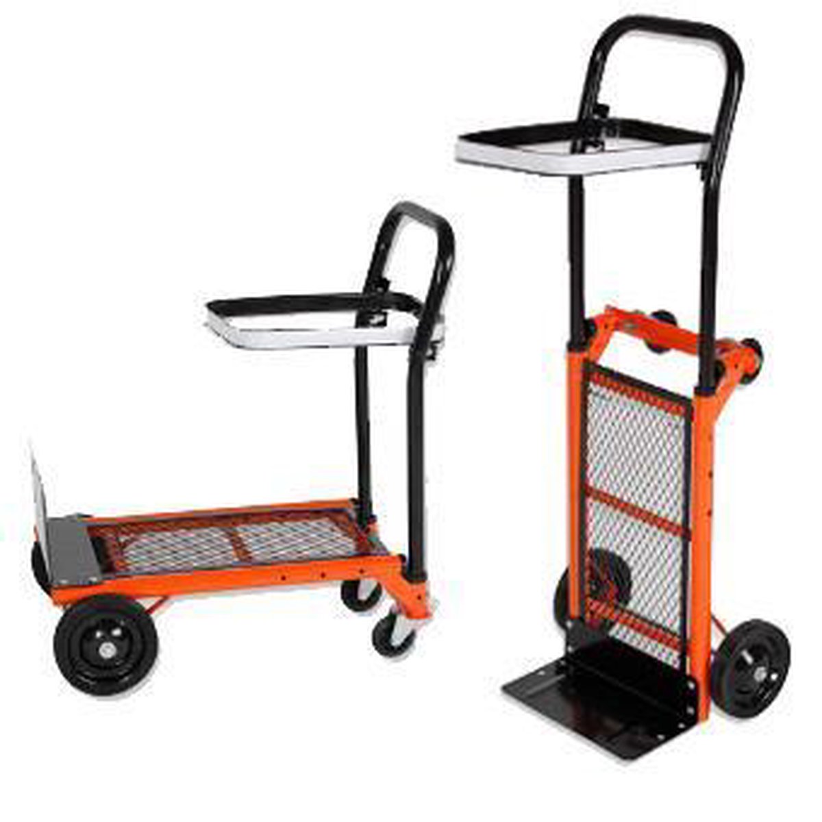 Steekwagen, steekkar, Plateauwagen tot 80kg - opvouwbaar, inklapbaar ...