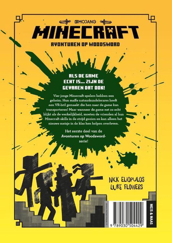Minecraft 1 - In de Game - officiële fictieserie Avonturen op Woodsword ...