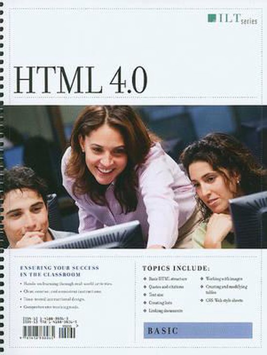 SM HTML 4.0 Basicrevisd | 9781418838065 | Ilt, Course Technology ...