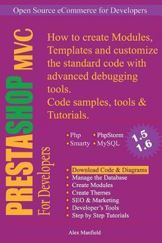 Prestashop MVC for Developers | 9781500639037 | Mr Alex Manfield | Boeken | bol.com