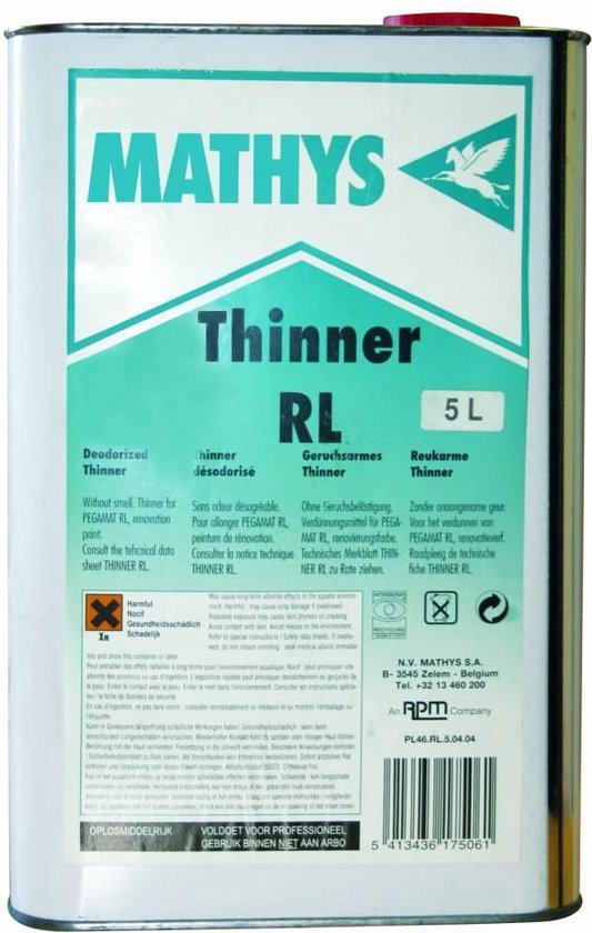 Thinner RL - 1 Liter | bol.com