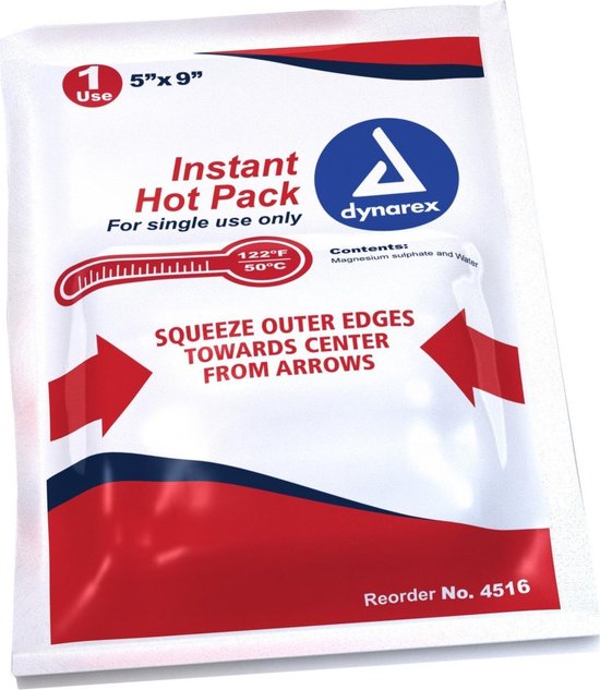 Instant Warmte Kompres - Heat Pack - Hot Compress (2 Stuks) | bol.com