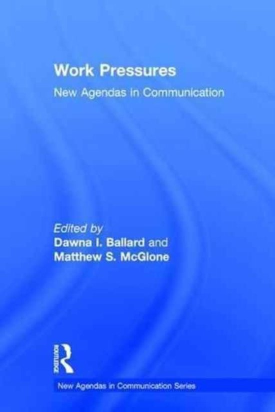 Work Pressures | 9781138938236 | Boeken | bol