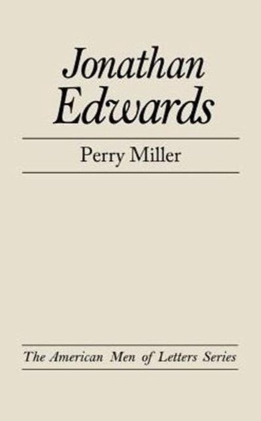 Jonathan Edwards, Perry Miller | 9780837165516 | Boeken | bol.com