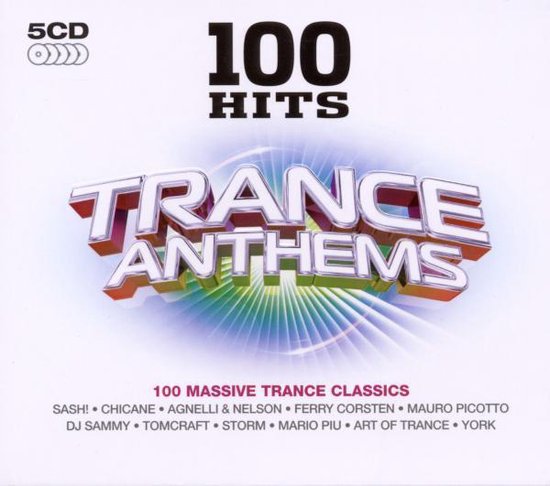 100 Hits Trance Anthems Various Artists Cd Album Muziek
