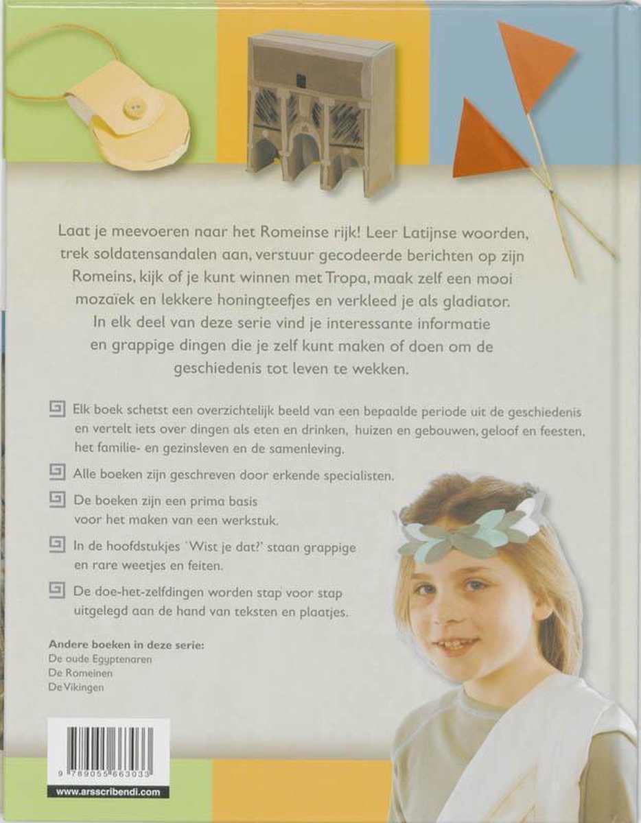 Bezoek aan het verleden - De Romeinen, Fiona Macdonald | 9789055663033 ...