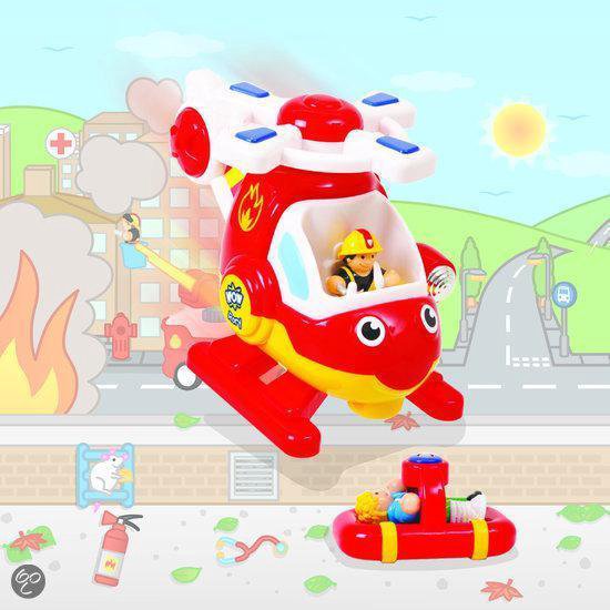 WOW Toys Fire Rescue Rory - Brandweer Helicopter | bol