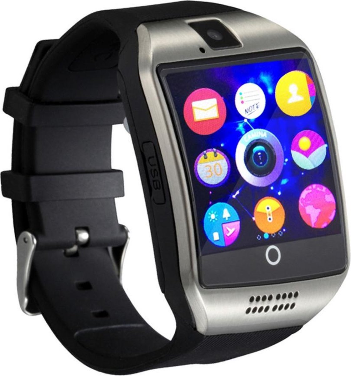 SmartWatch-Trends SWT18 - Smartwatch - 31 mm - Zwart | bol.com