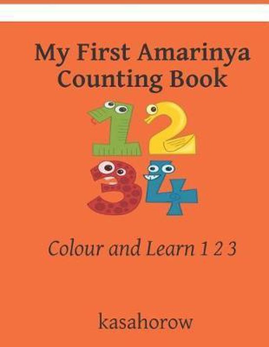 Amarinya Kasahorow- My First Amarinya Counting Book | 9781099638978 ...