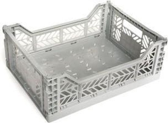 Surplus Klapbox midi - 40 x 30 cm - 14,5 l - Grijs | bol.com