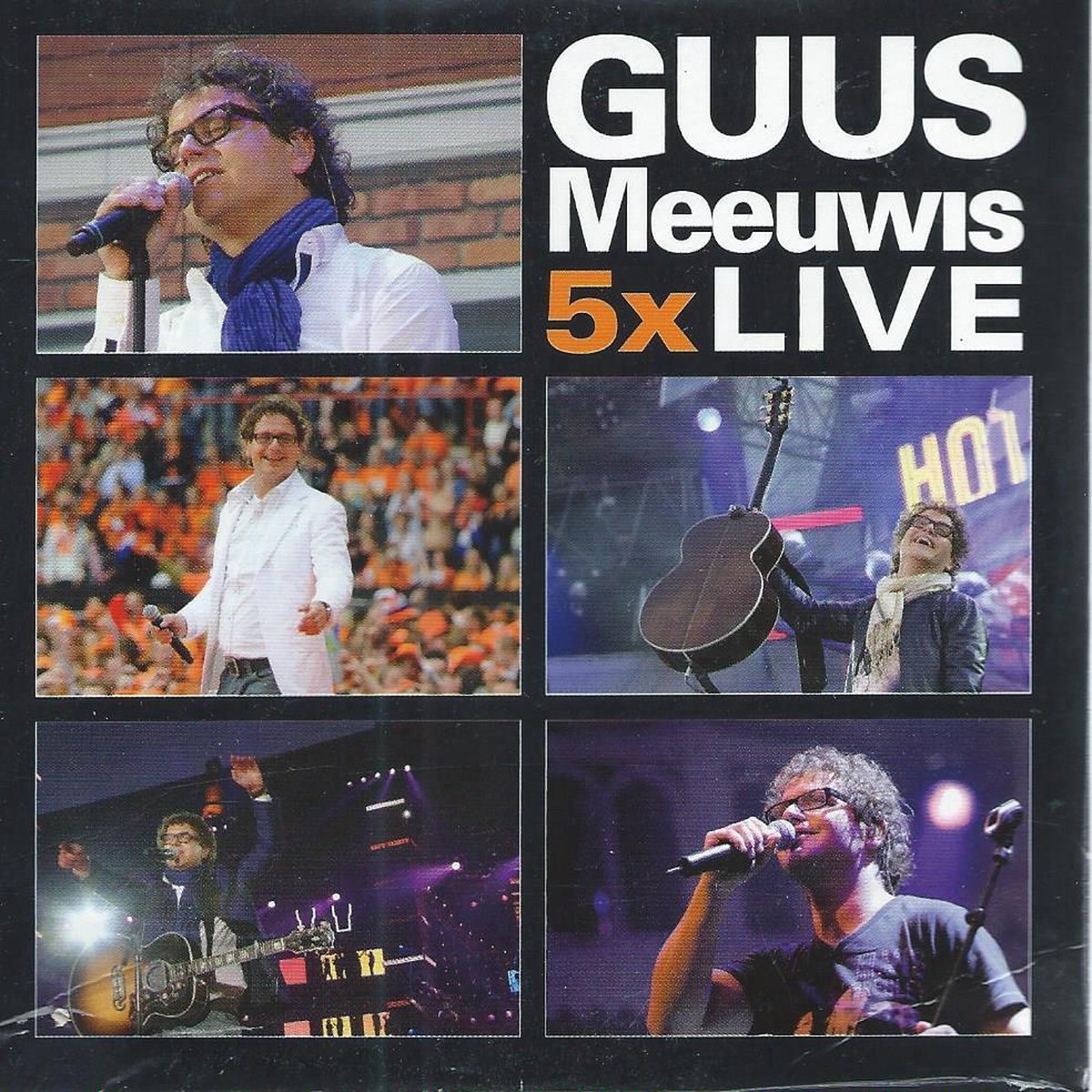 GUUS MEEUWIS 5 X LIVE, Guus Meeuwis | CD (album) | Muziek | bol