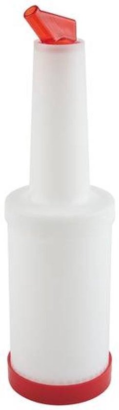 Doseer-en voorraadfles - geel - 1l - Set van 2 stuks | bol.com