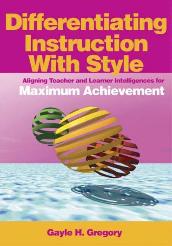 Differentiating Instruction With Style | 9780761931621 | William A. Platt | Boeken | bol.com