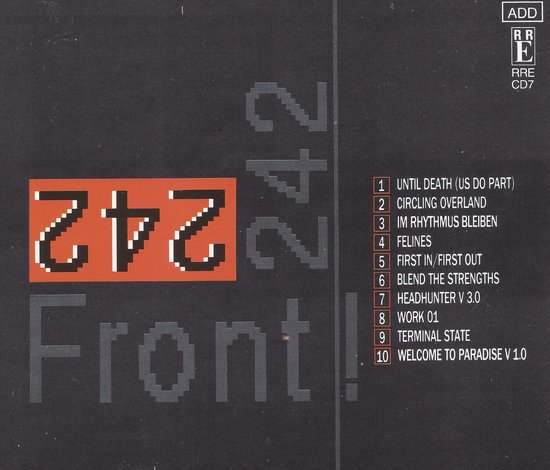 Front 242 - Front By Front, Front 242 | CD (album) | Muziek | bol