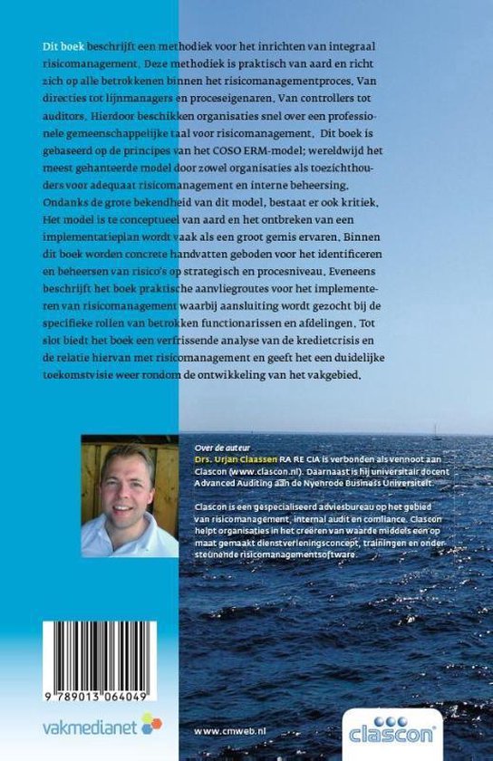 Handboek risicomanagement | 9789013064049 | Urjan Claassen | Boeken | bol