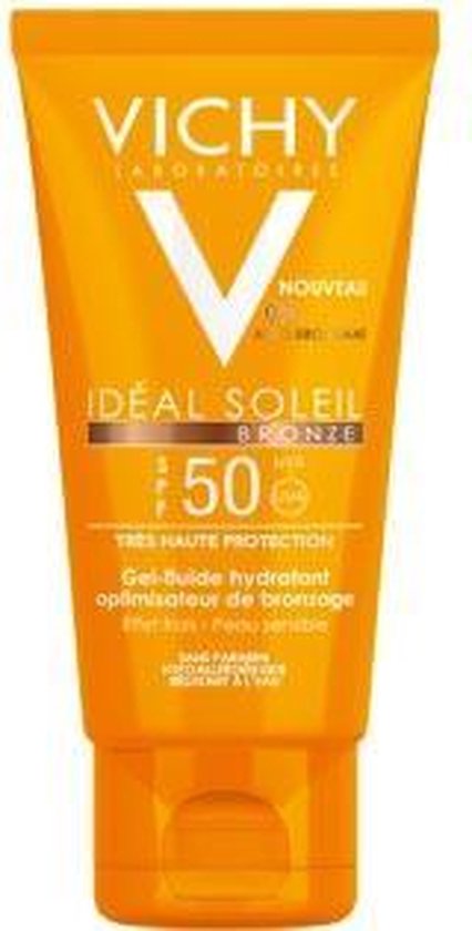 Vichy Idéal Soleil Bronze SPF 50 - 50 ml - zonnecrème met bronzers ...