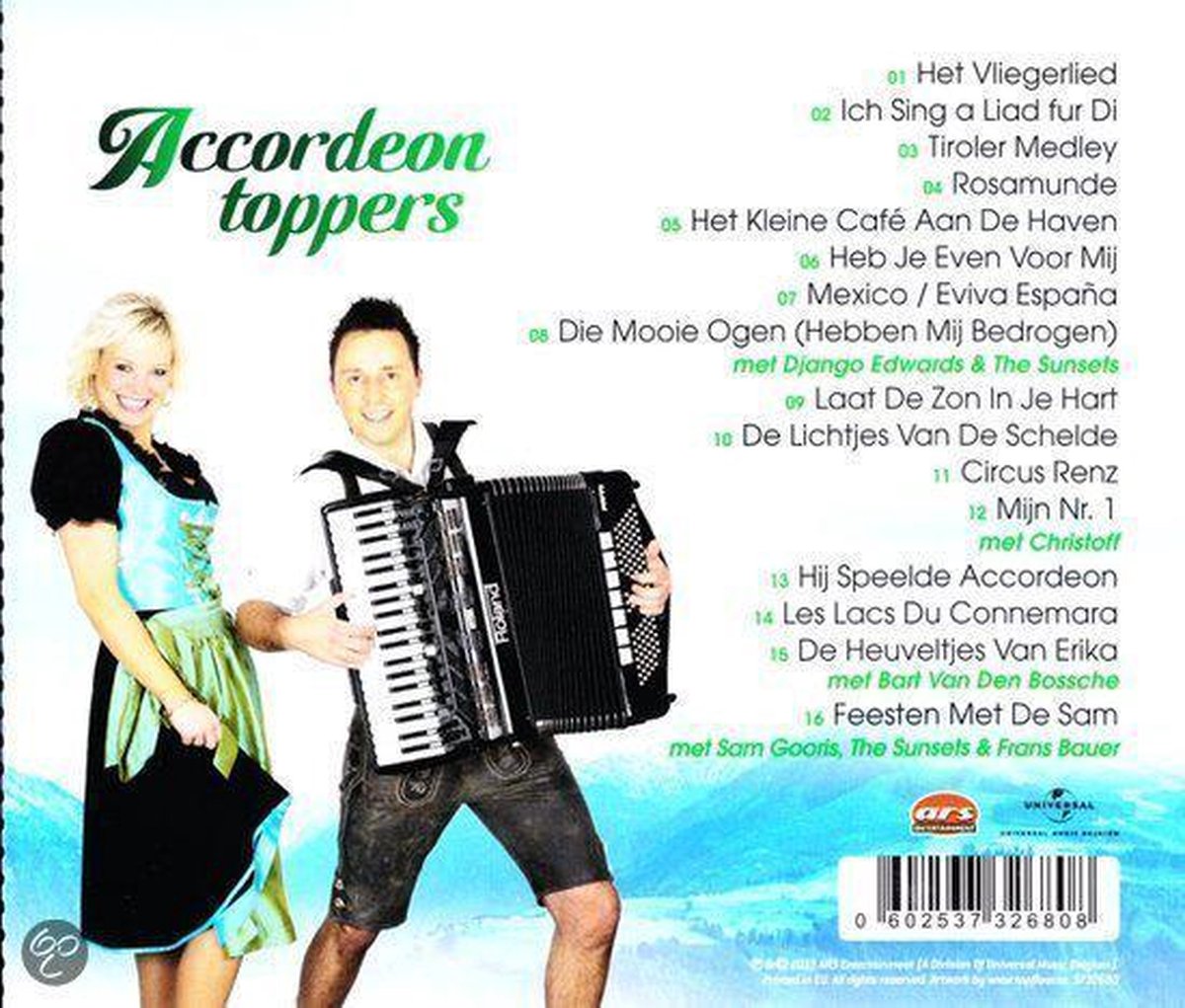 Accordeo Toppers, The Sunsets | CD (album) | Muziek | bol