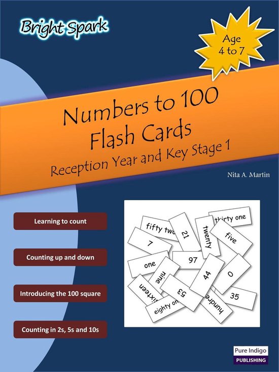 Numbers to 100 Flash Cards (ebook), Nita A Martin | 9781910615232 ...