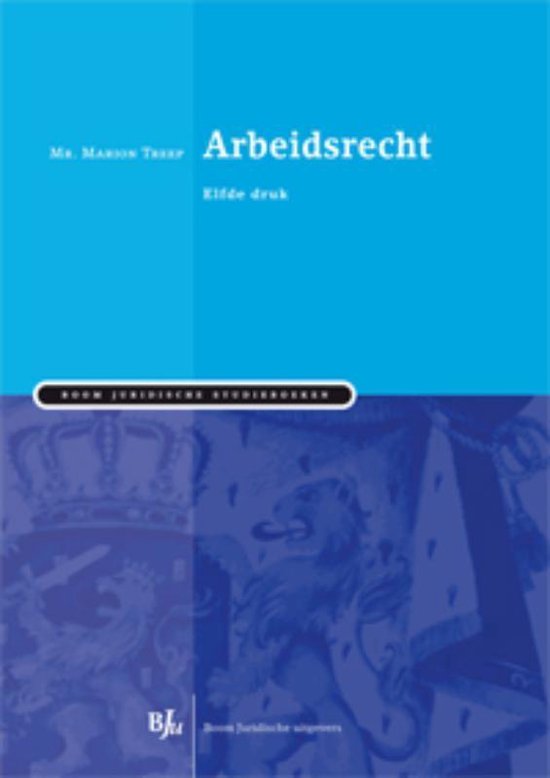 Boom Juridische studieboeken - Arbeidsrecht | 9789089746771 | Marion ...
