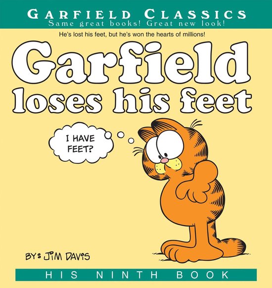 Garfield 9 - Garfield Loses His Feet (ebook), Jim Davis | 9780345537416 ...