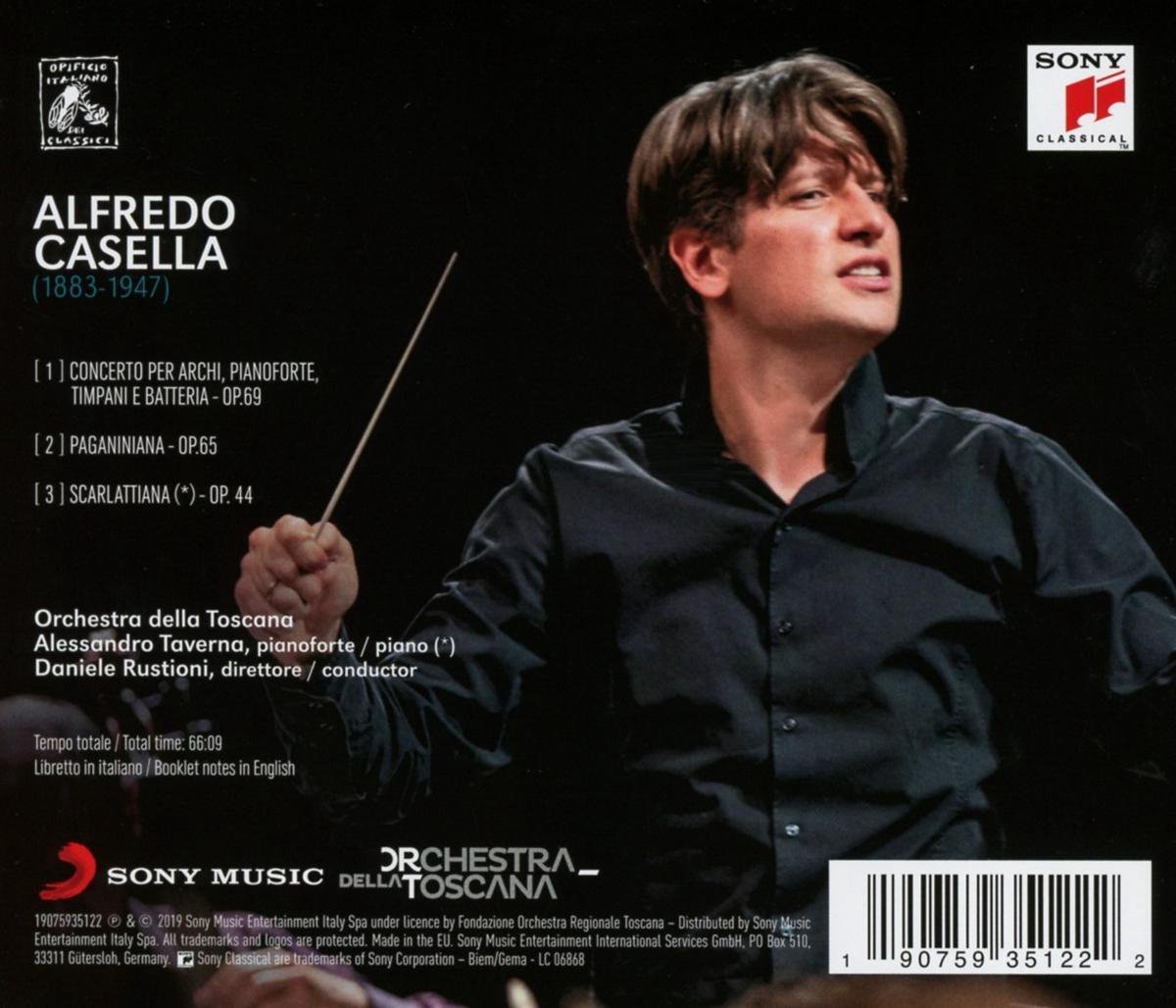 Alfredo Casella: Concerto per Archi, Pianoforte, Timpani e Batteria ...
