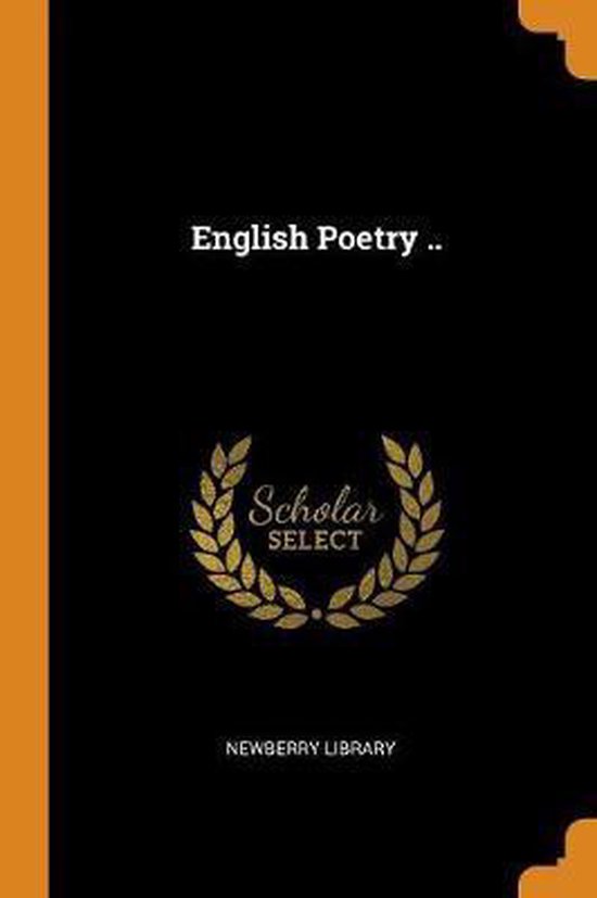English Poetry .. | 9780342949748 | Boeken | bol.com