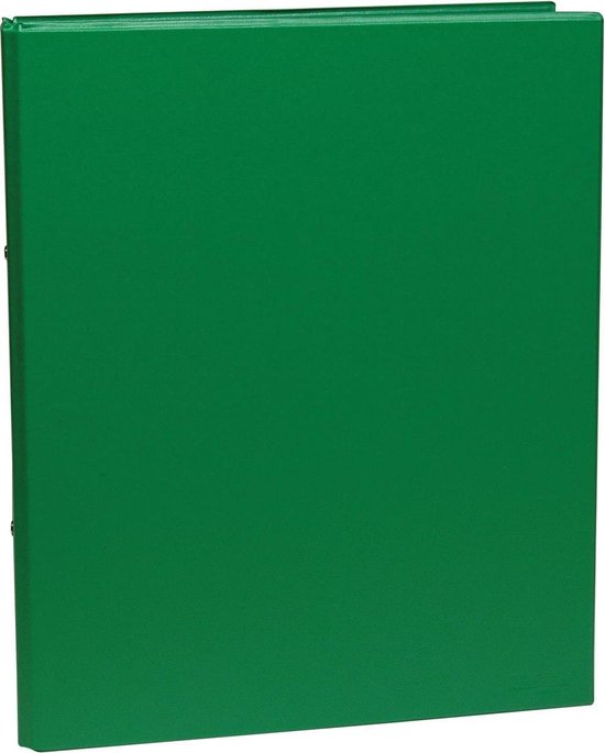 22x Ringmap, A5, 2 ringen van 25mm, groen | bol