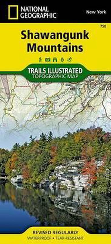 National Geographic Shawangunk Mountains Map | bol.com