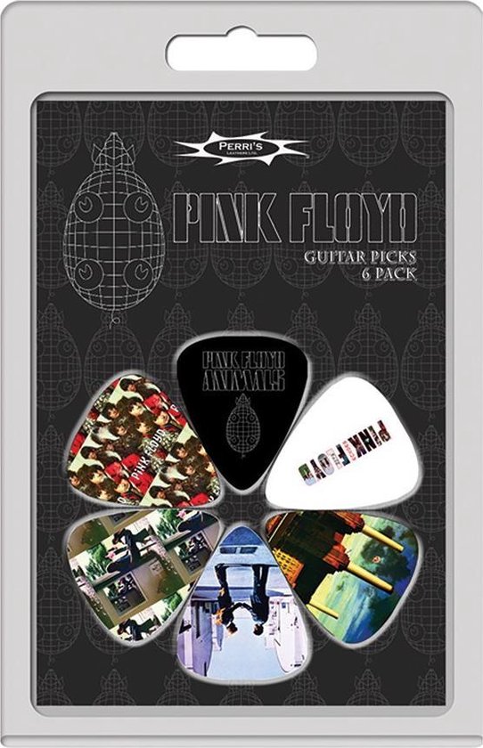 Perri's - Pink Floyd - Plectrum - Medium 0.71 mm - 6-pack | bol