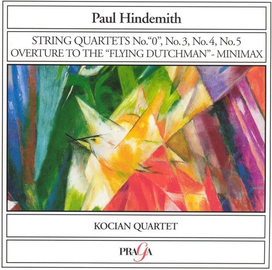 Hindemith: String Quartets, etc, Paul Hindemith | Muziek | bol