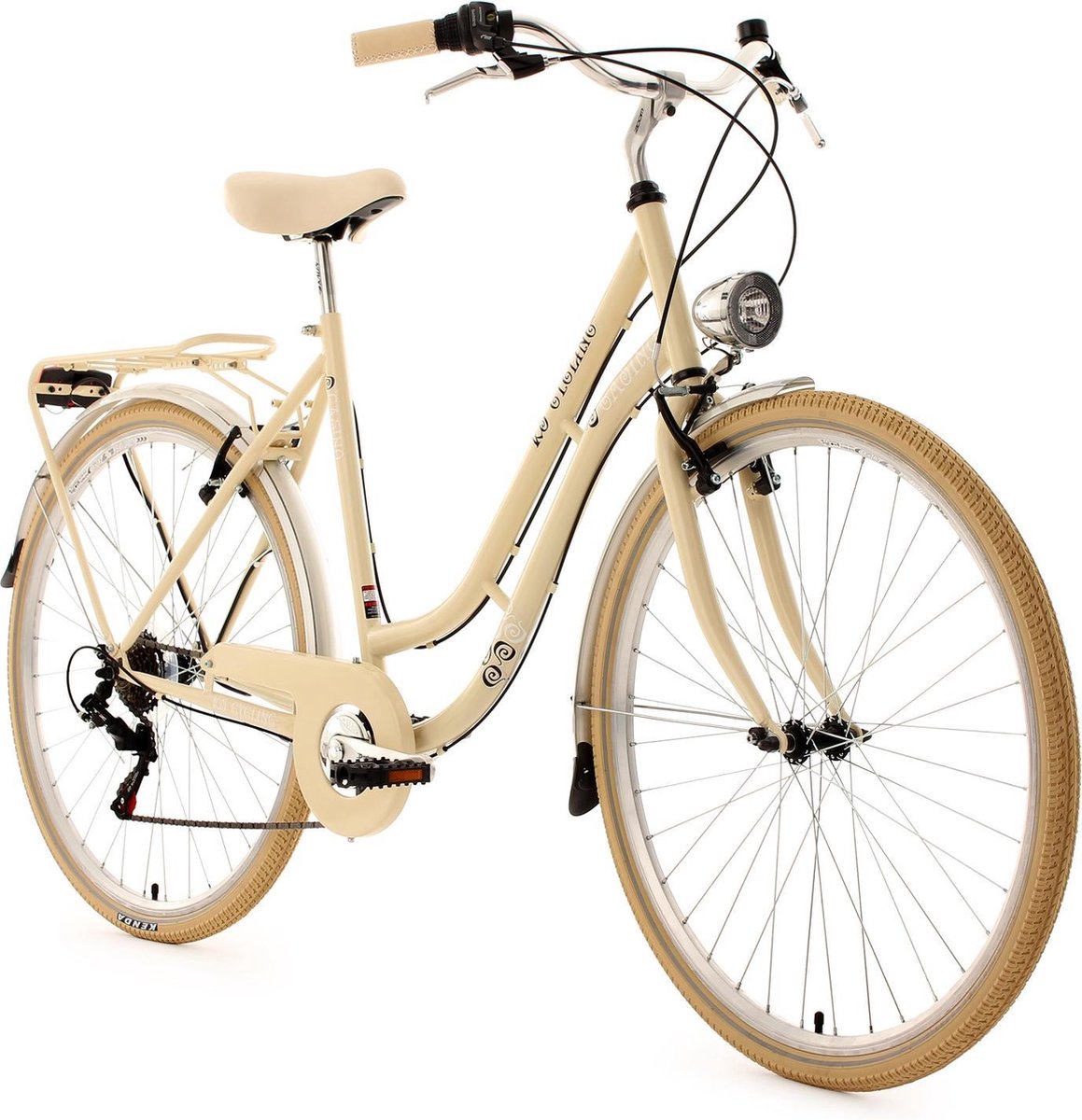 Ks Cycling Fiets 28 inch dames-citybike Casino met 6 versnellingen ...