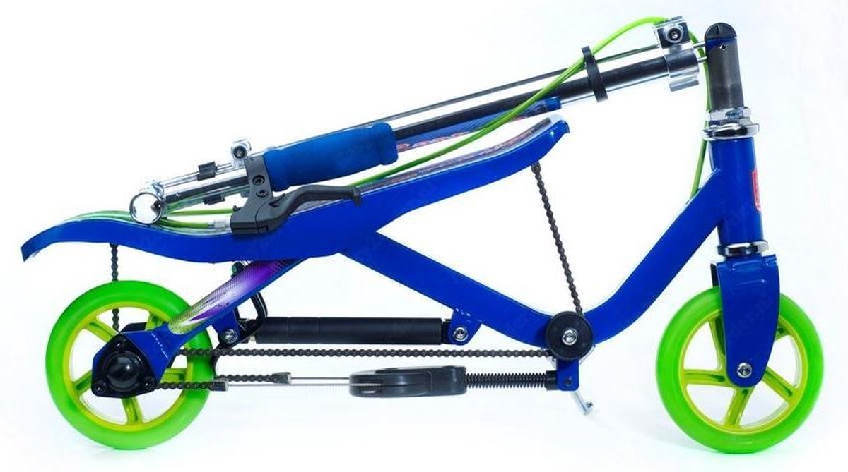 Space Scooter Stepperbike X360 - Step - Jongens - Blauw | bol.com