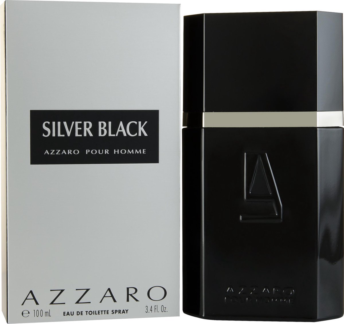 Azzaro Silver Black - 100 ml - Eau de toilette | bol