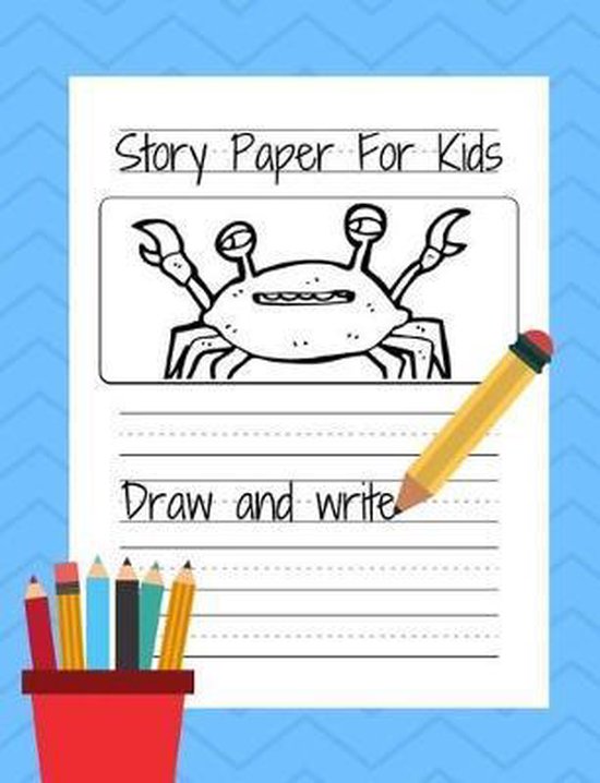 Story Paper for Kids Draw and Write, Paper Learning | 9781794502697 ...