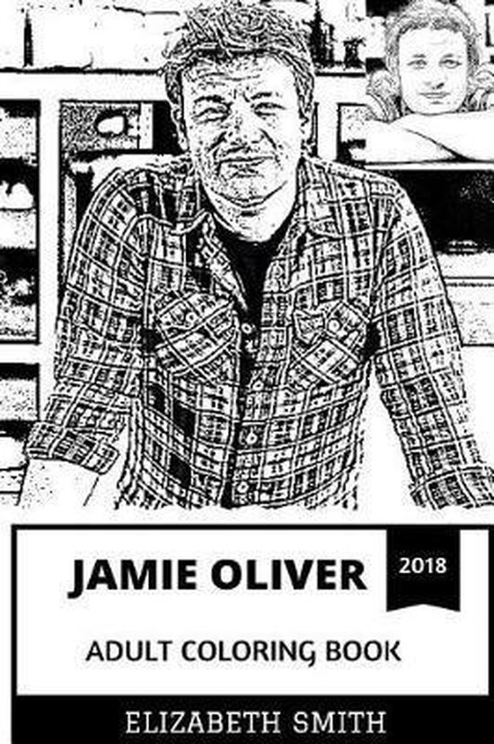 Jamie Oliver Coloring Books- Jamie Oliver Adult Coloring Book ...