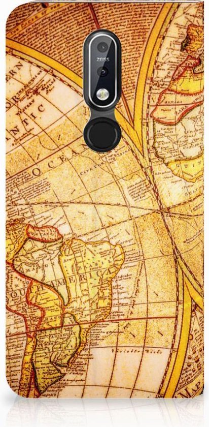 Nokia 7.1 (2018) Standcase Cover Design Compass | bol.com