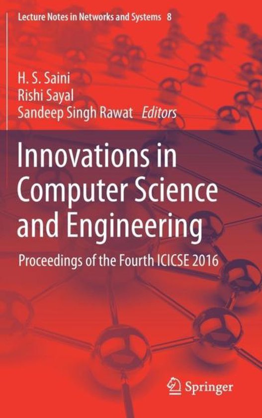 Innovations in Computer Science and Engineering | 9789811038174 ...