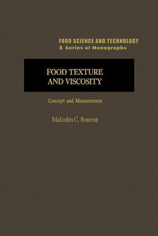 Food Texture and Viscosity: Concept and Measurement (ebook), Malcolm ...