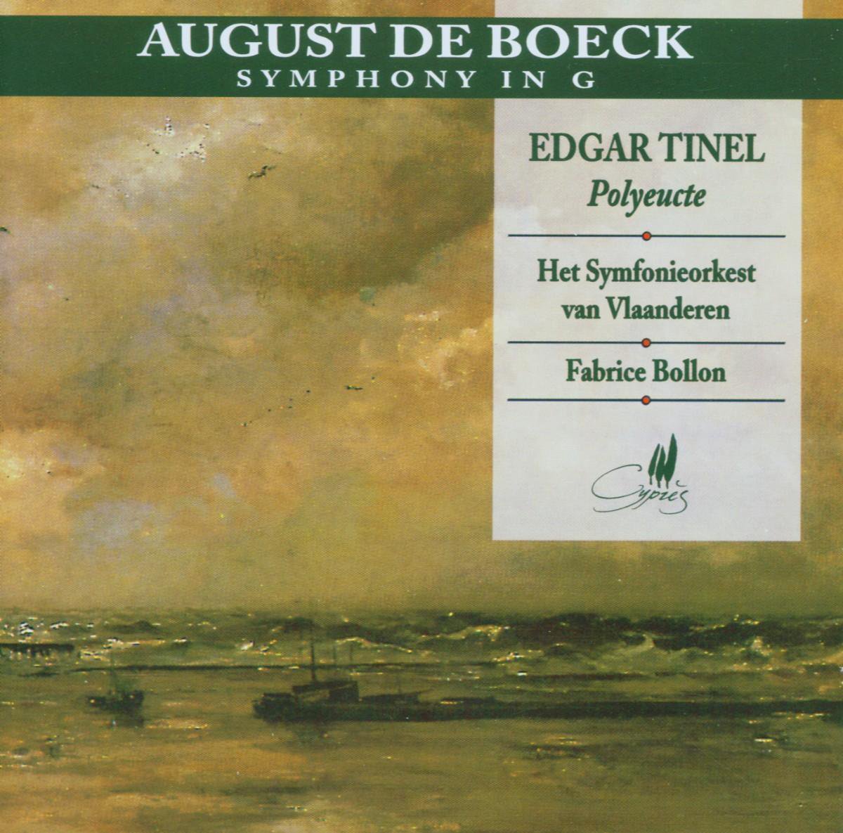 August De Boeck: Symphony In G / Edgar Tinel: Poly, Boeck | CD (album ...
