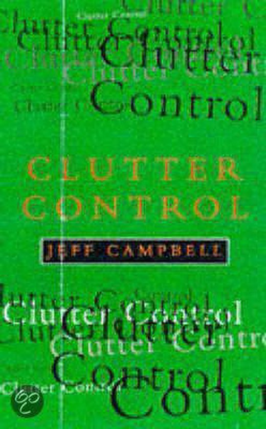 Clutter Control, Jeff Campbell | 9780709061601 | Boeken | bol